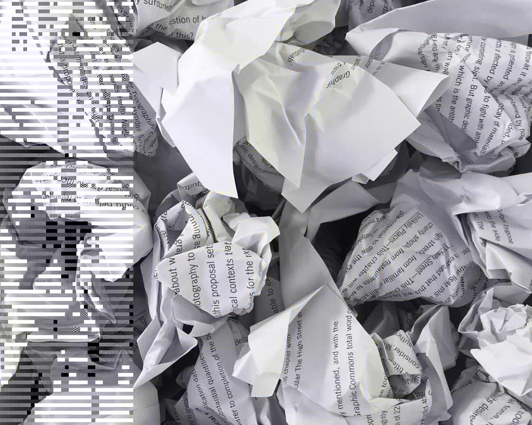 Writing on writing – Nigel Ball